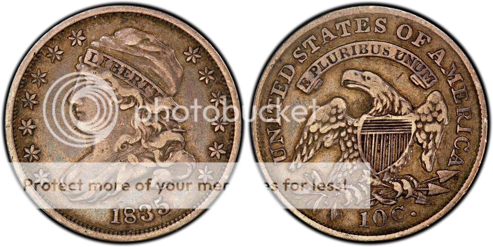 1835 Capped Bust Dime - What Do You Think (PCGS)? - Coin Community Forum