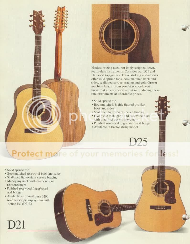 What to pay for an old Washburn Acoustic? And which is it? - Acoustic ...